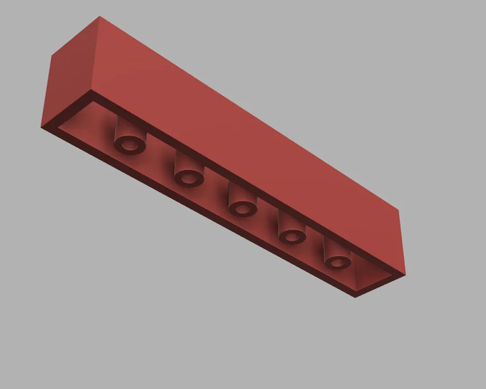 Brick 1x6 V2 by Gimmy3D - MakerWorld