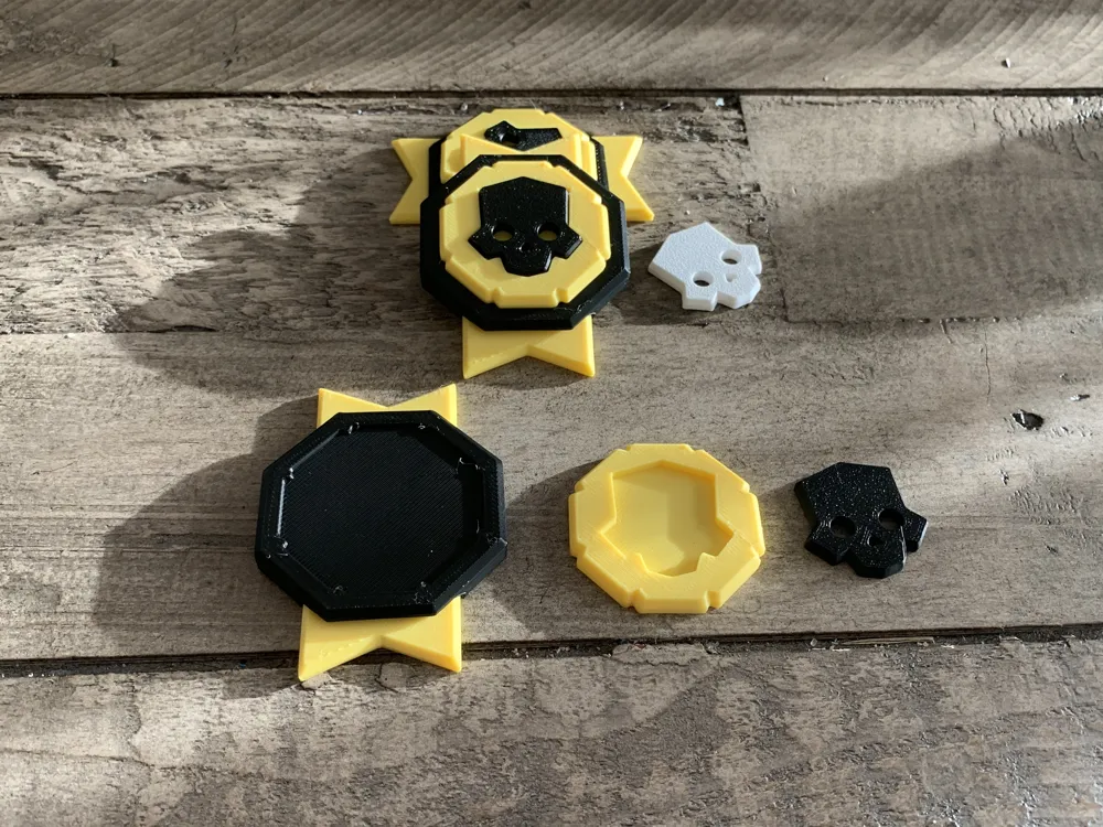 Heldivers 2 Warbond Medal - Free 3D Print Model - MakerWorld