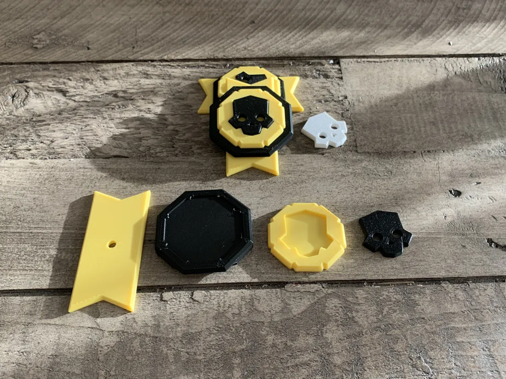 Heldivers 2 Warbond Medal - Free 3D Print Model - MakerWorld