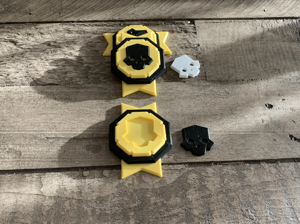 Heldivers 2 Warbond Medal - Free 3D Print Model - MakerWorld