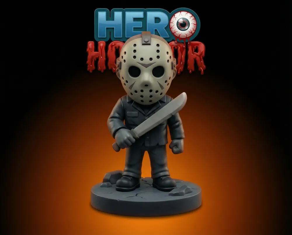 HERO HORROR JASON - Free 3D Print Model - MakerWorld