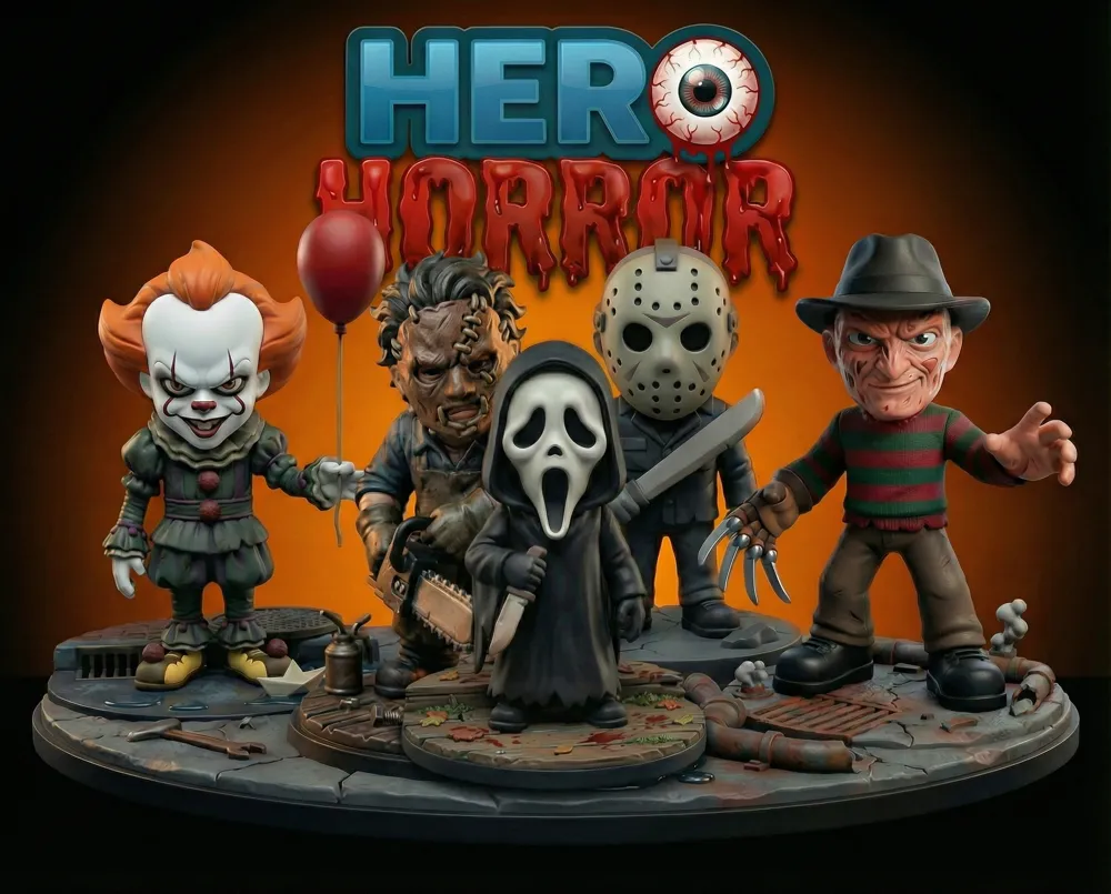 HERO HORROR JASON - Free 3D Print Model - MakerWorld