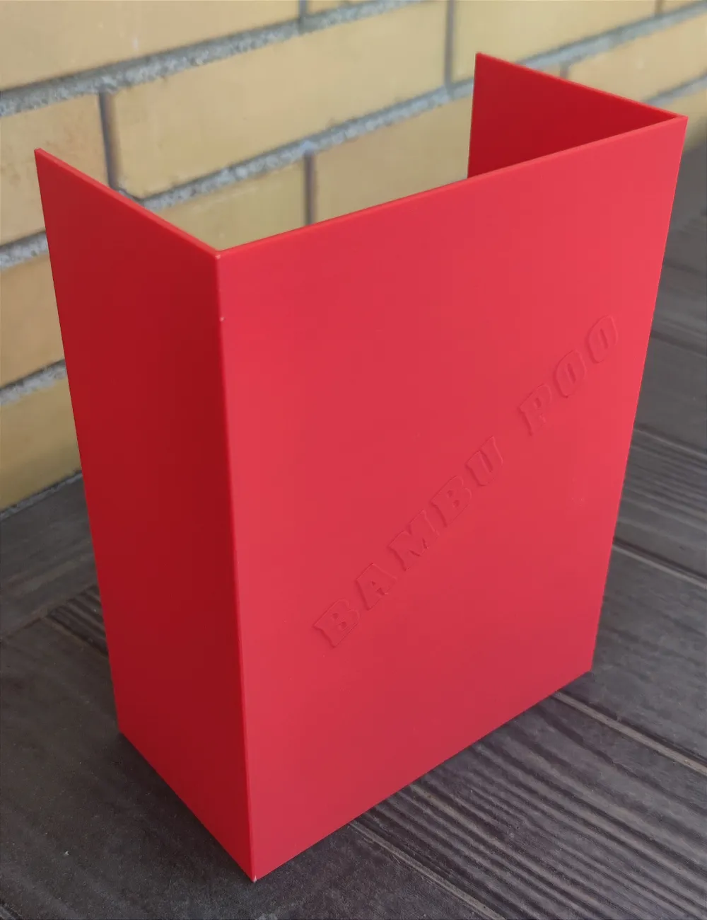 Bambu Poo Very Simple Trash Bin by Archork - MakerWorld