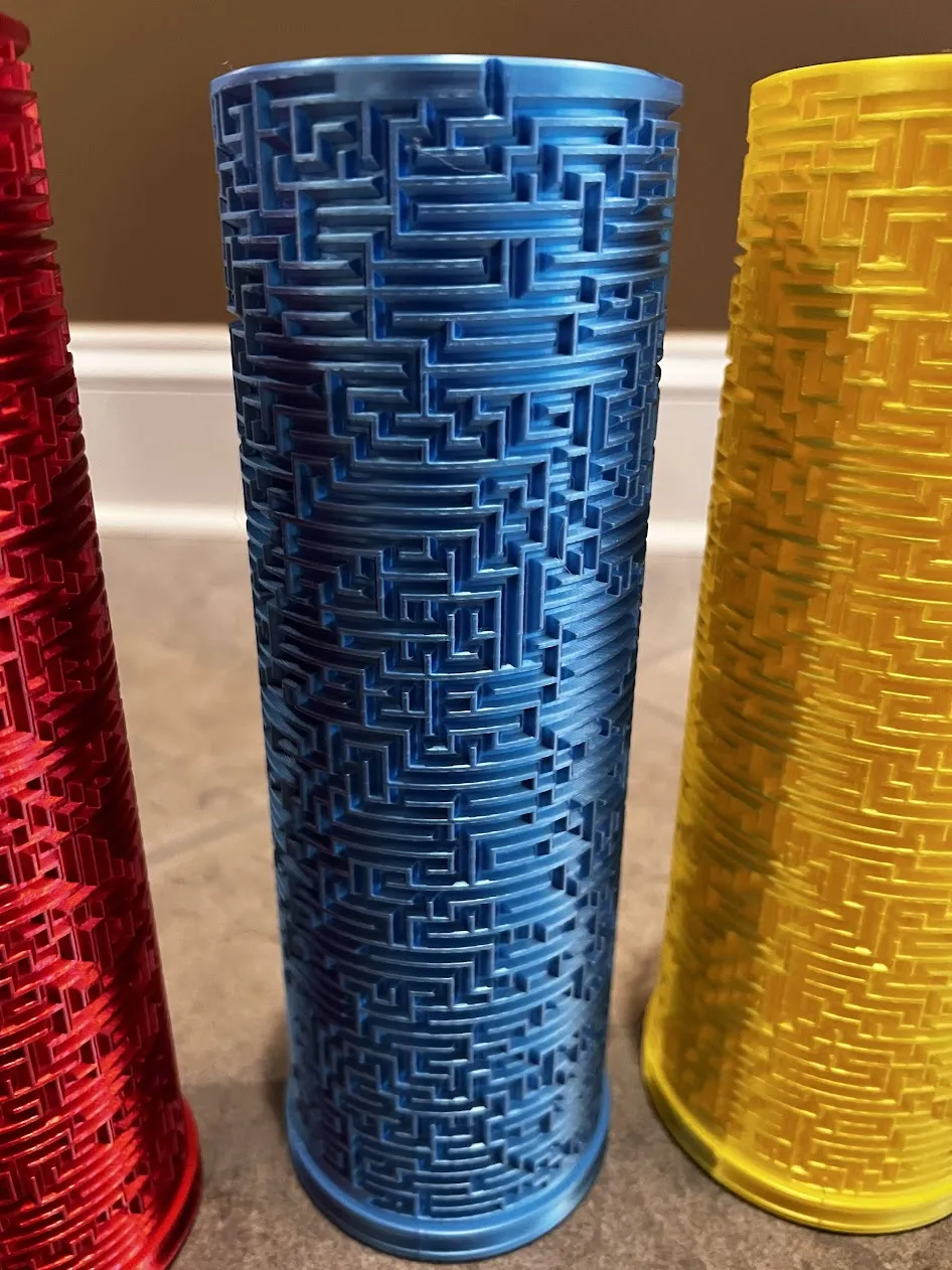 Huge 6-layer puzzle box maze (hard) - Free 3D Print Model - MakerWorld