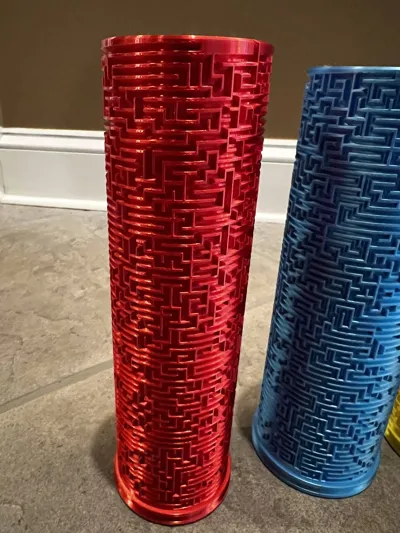 Huge 6-layer puzzle box maze (hard) - Free 3D Print Model - MakerWorld