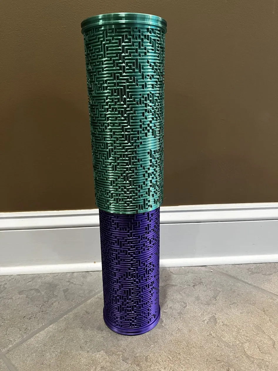 Huge 6-layer puzzle box maze (hard) - Free 3D Print Model - MakerWorld