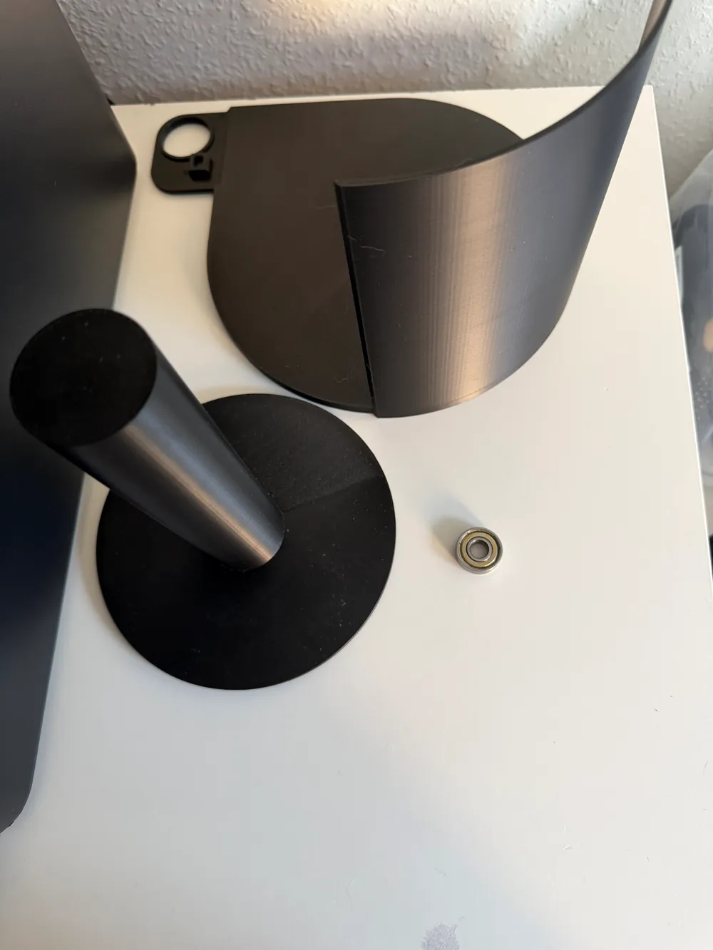 Bambu Lab P1 Paper Towel Holder - Foot Mounted - Free 3D Print Model ...