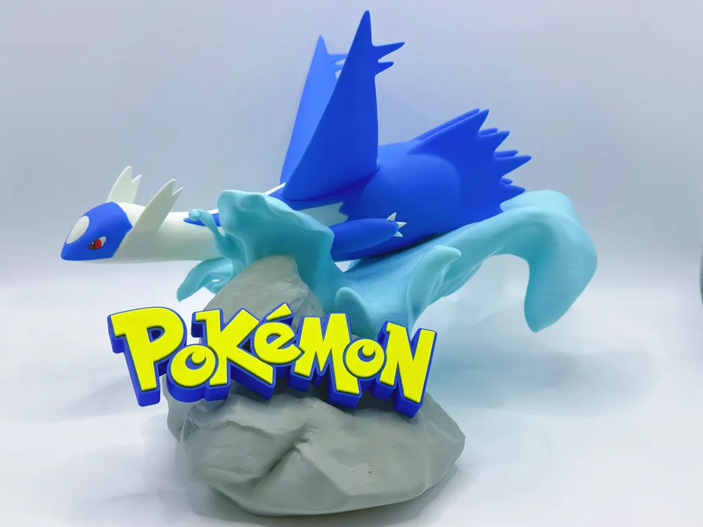 Latios & Latias Pokémon Dedicated Base, Twin Sea Surface of Water City ...