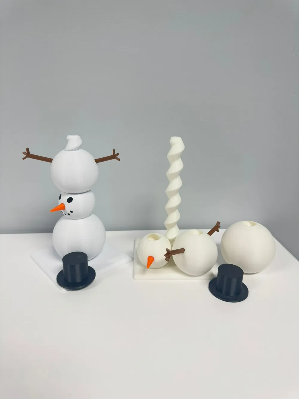 Twisty Snowman Desk Toy by Plant Industries - MakerWorld