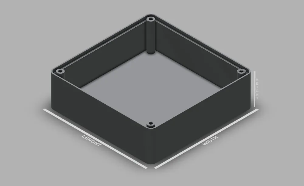 Customizable Enclosure Box - Free 3D Print Model - MakerWorld