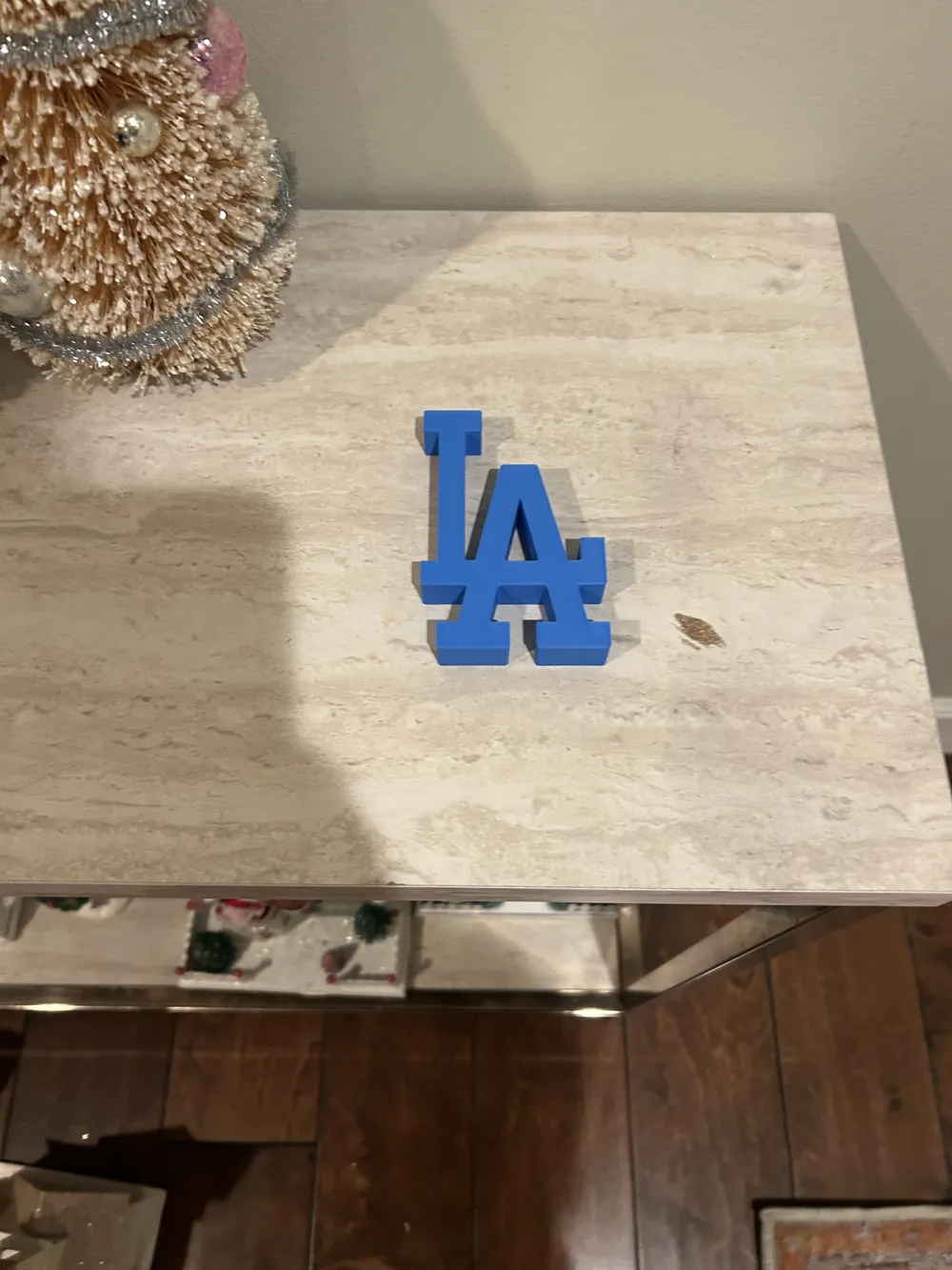 LA Dodger Logo - Free 3D Print Model - MakerWorld
