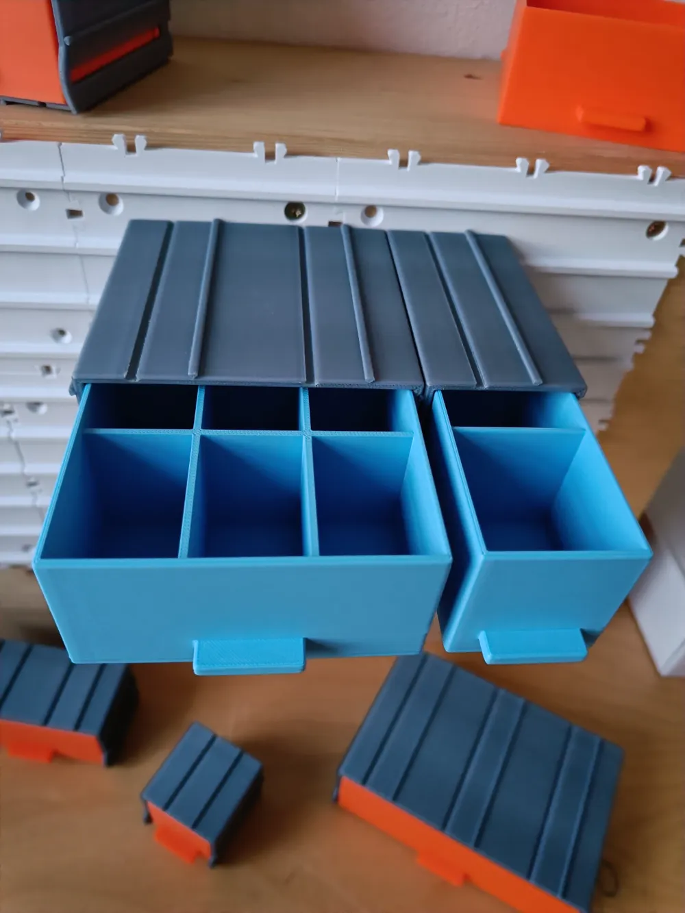 50x50x100 Modular Storage Drawer Sorting Box by freindei - MakerWorld