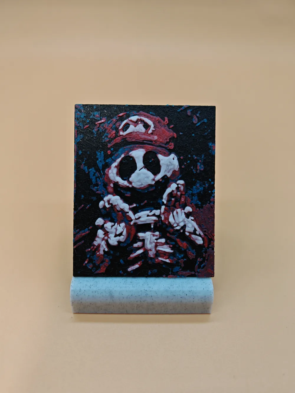 Hueforge Bowser Portrait Mario as Skeleton - Free 3D Print Model ...