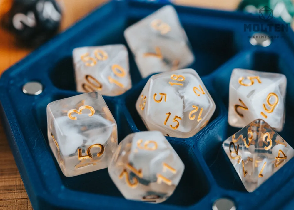 HexGuard Dice Storage Box | TTRPG D&D by Mikhail MakerWorld: Download ...