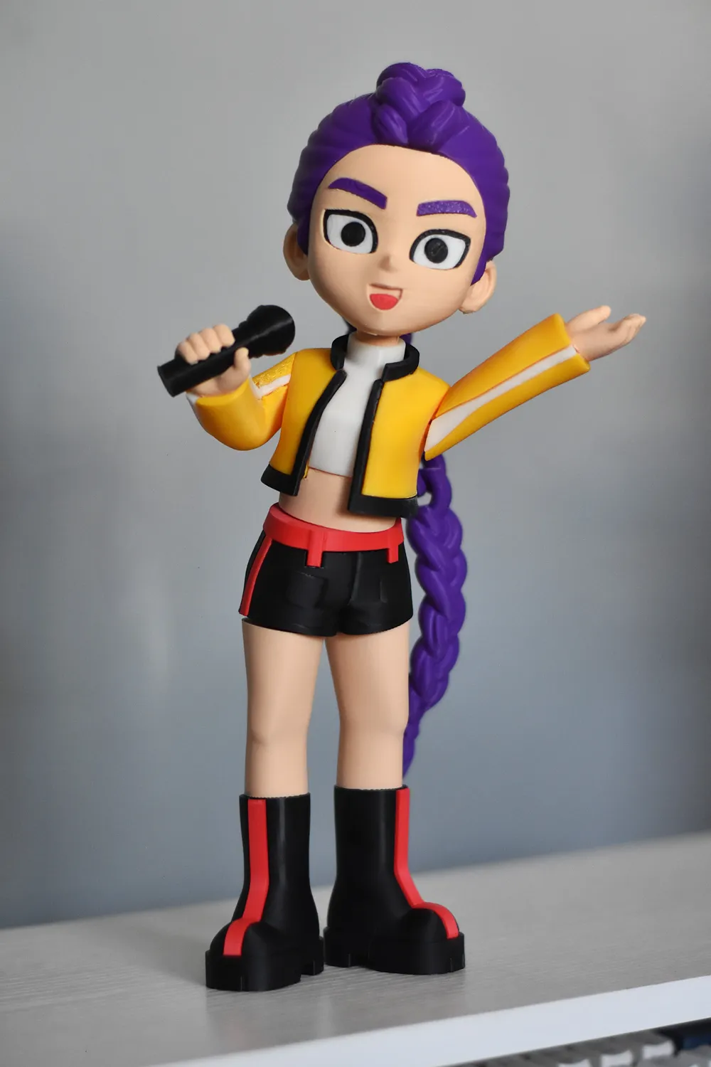 Rumi KPop Demon Hunters Articulated toy - NO AMS - Free 3D Print Model ...