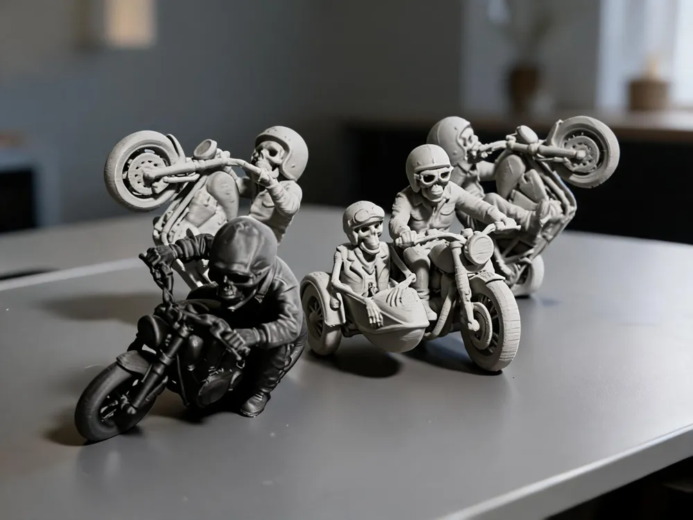 Ledge SkulZ - Motorcycle Sidecar Bones! - Free 3D Print Model - MakerWorld
