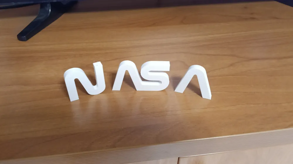The NASA insignia Office Glenn Research Center - Free 3D Print Model ...