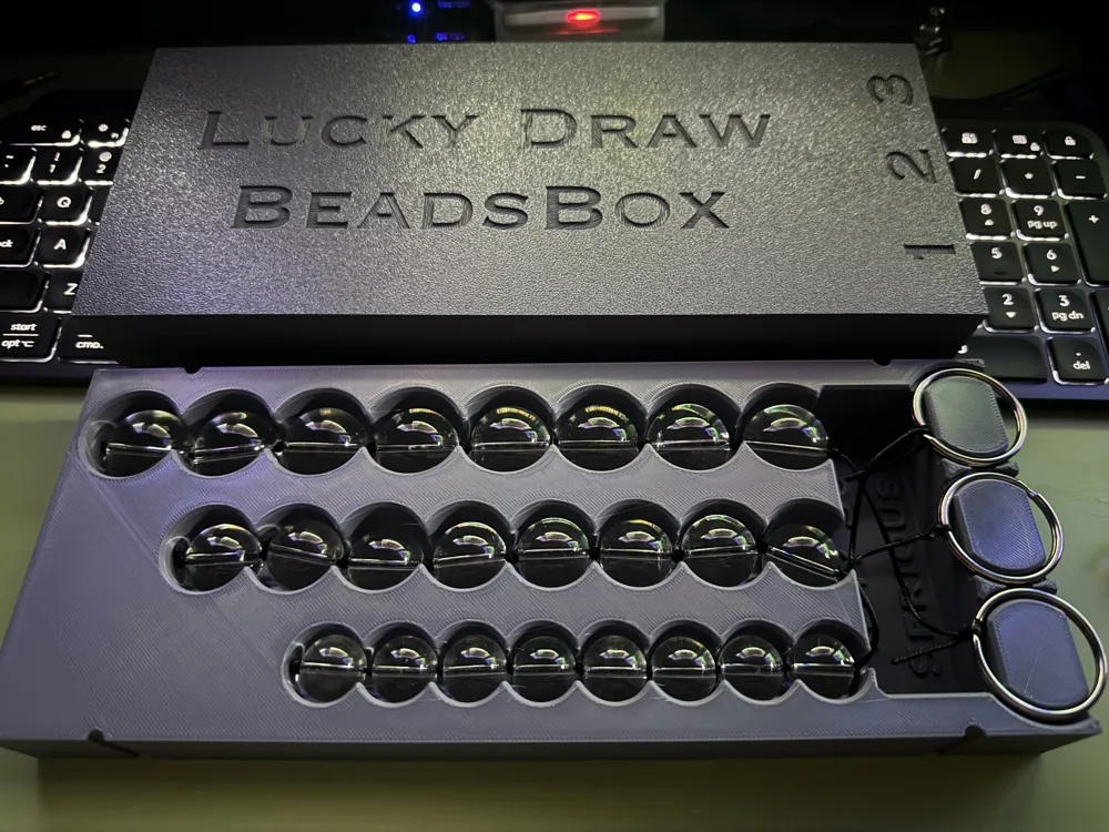 Anal Training 1 - Lucky Draw AnalBeads Box - Free 3D Print Model ...