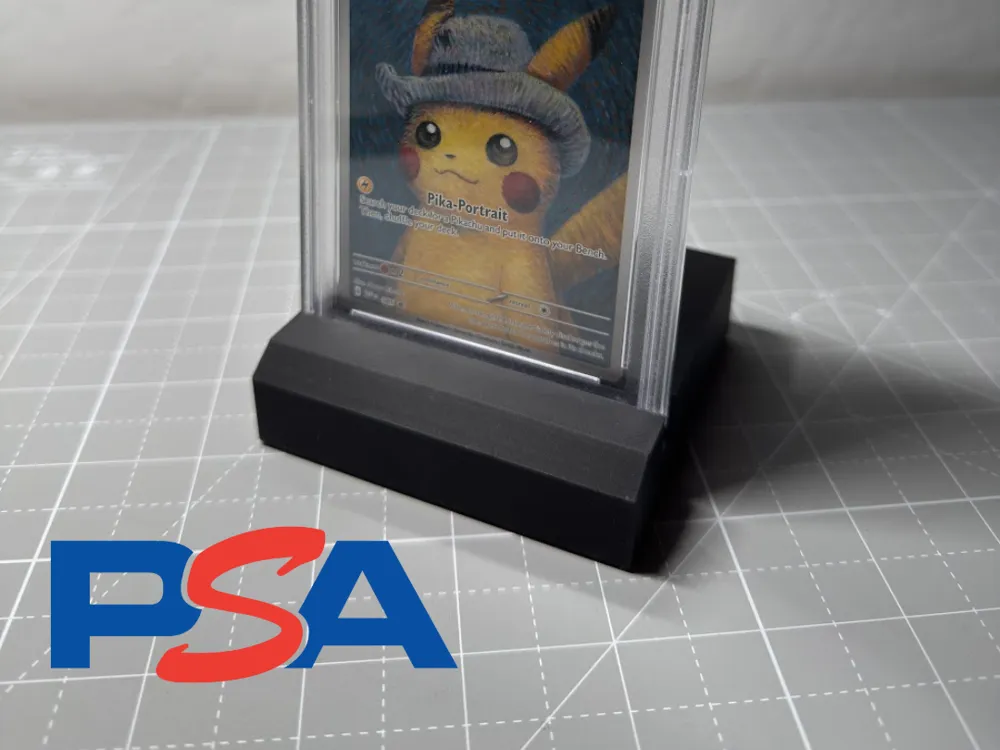 Modern PSA Pokemon TCG Slab Display Stand by zardie MakerWorld ...