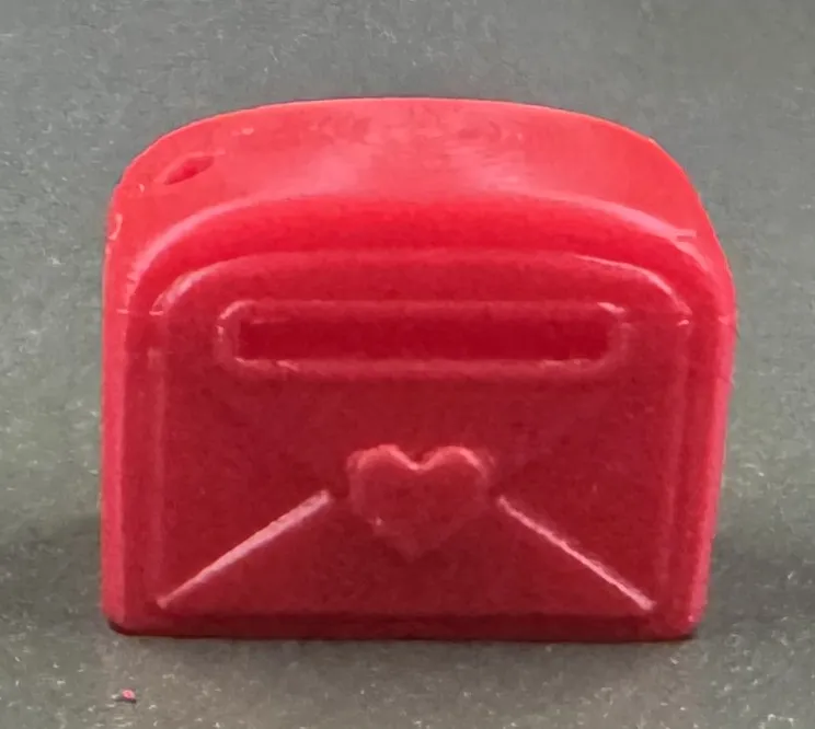 Kawaii Love Letter Mailbox Keychain - Free 3D Print Model - MakerWorld