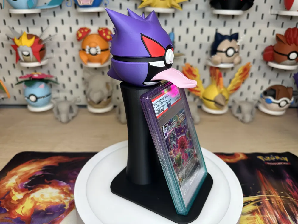 Poké Ball and PSA Card Display Stand by Ready to Print 3D MakerWorld ...