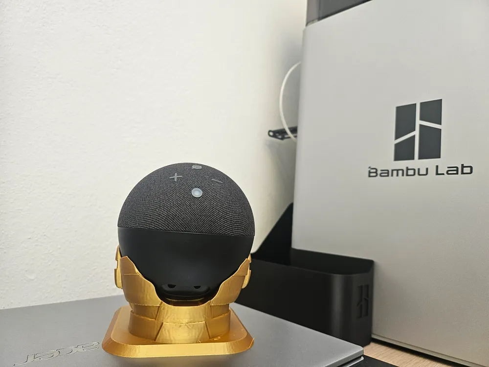 supporto alexa ironman by gio@91MakerWorld: Download Free 3D Models