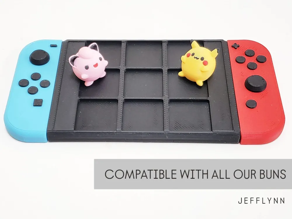 Tic Tac Toe - Nintendo Switch (Pokemon) - Free 3D Print Model - MakerWorld