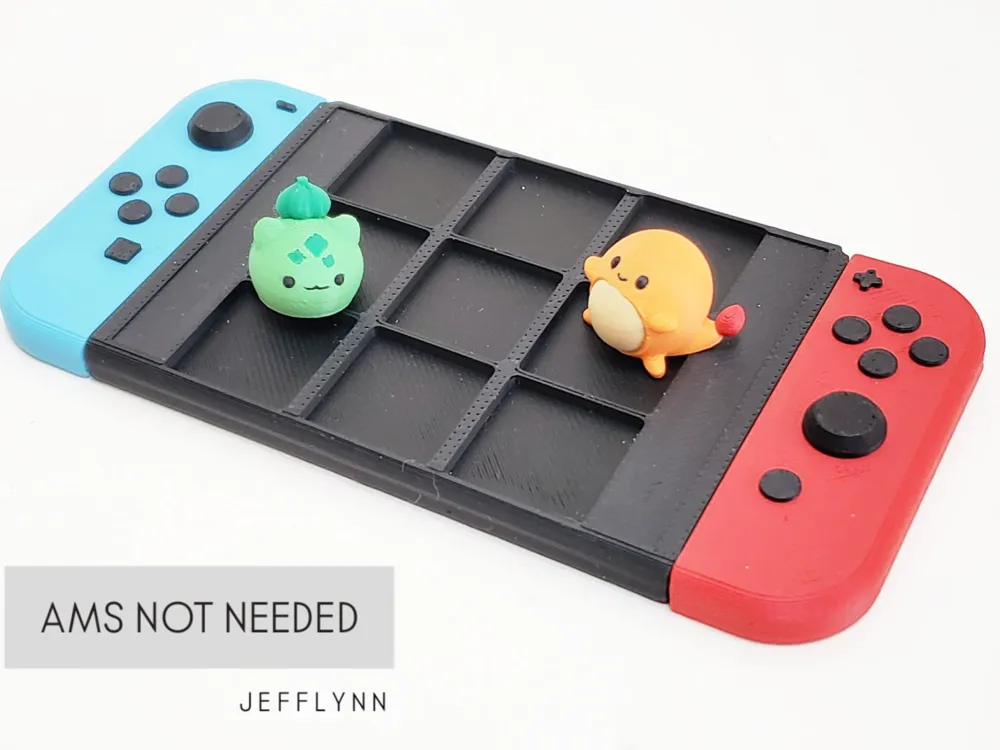 Tic Tac Toe - Nintendo Switch (Pokemon) - Free 3D Print Model - MakerWorld