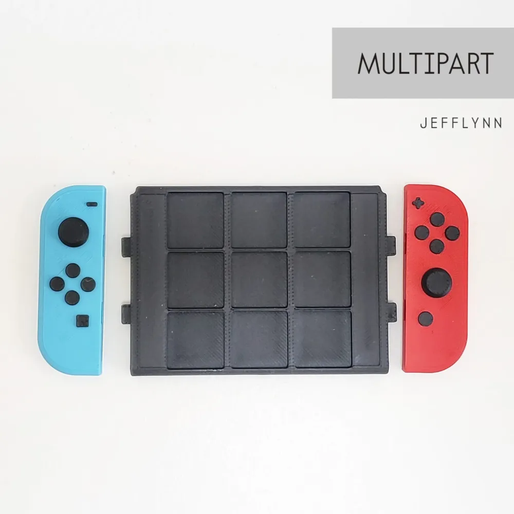 Tic Tac Toe - Nintendo Switch (Pokemon) - Free 3D Print Model - MakerWorld
