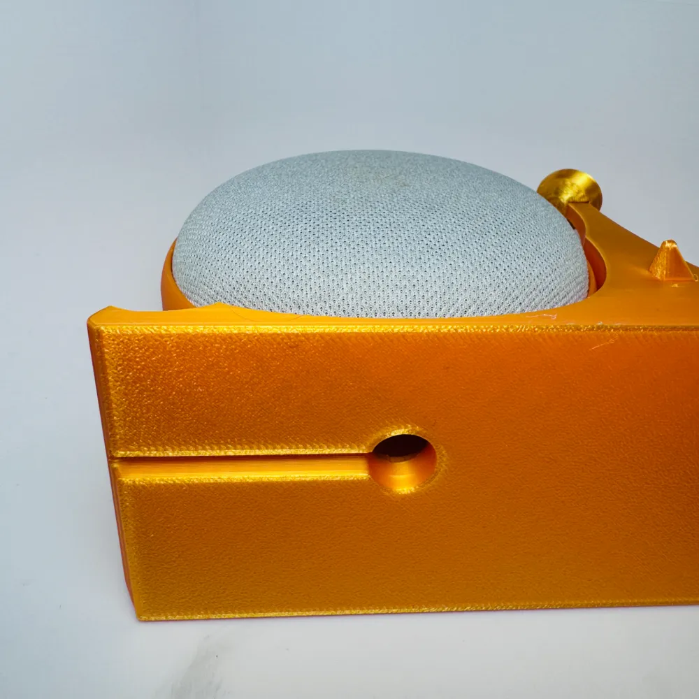 One Piece Gold Den Den Mushi Google Nest Mini case by jielin - MakerWorld