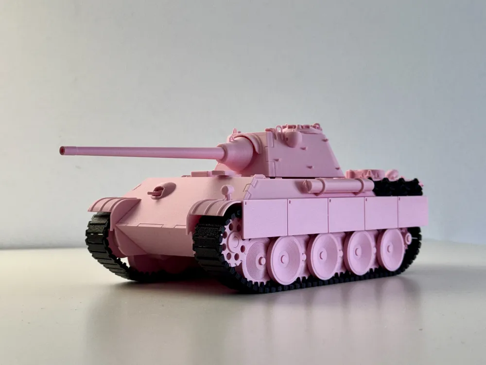 Panther F Medium Tank Pz Kpfw V Ausf.F 1:35 Scale by Bavaria_3D Tanks MakerWorld: Download Free ...