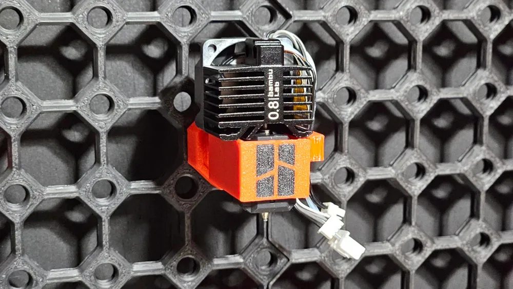 X1c Nozzle/Complete Assembly Multiboard Mount by ESPN8_TheOcho - MakerWorld