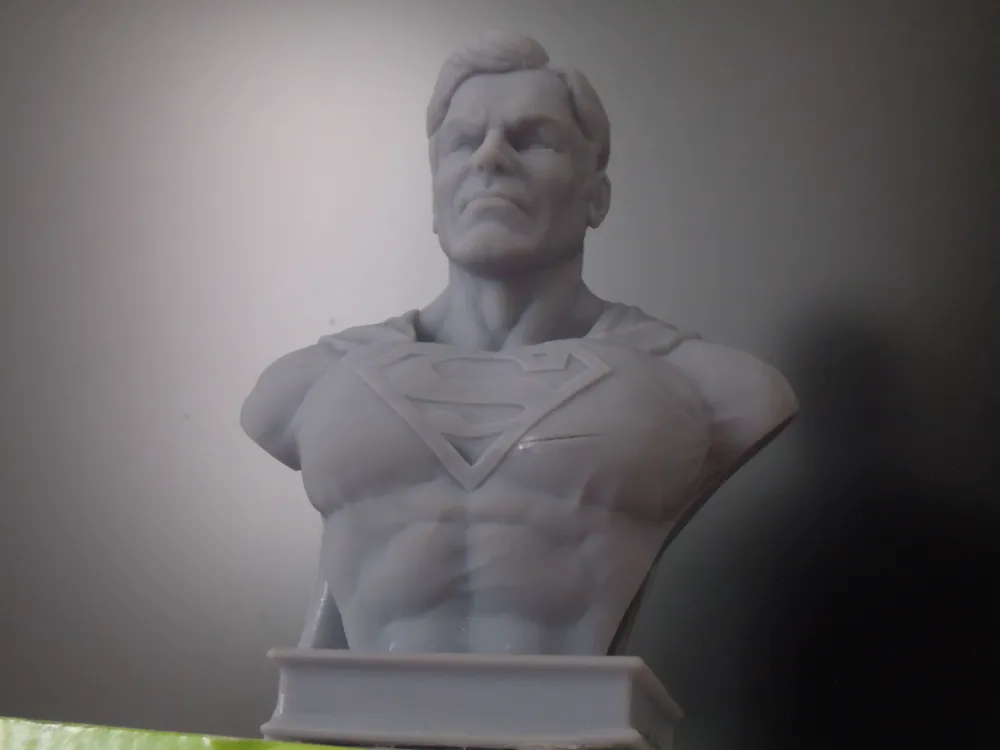 Superman Bust - Free 3D Print Model - MakerWorld