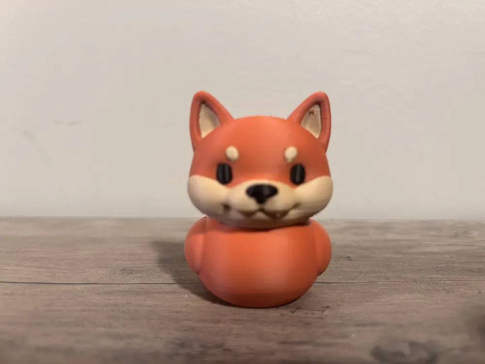 Shiba Inu Rubber Duck by K3DPrint MakerWorld: Download Free 3D Models
