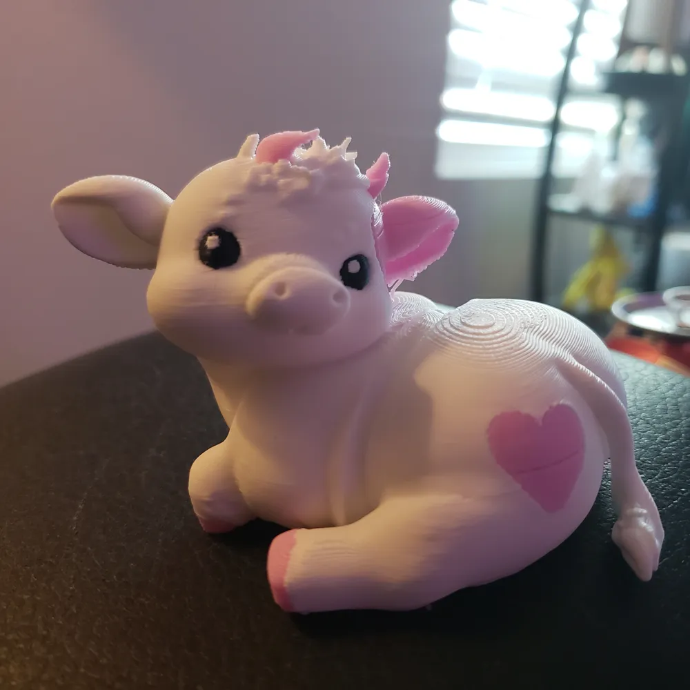 "Milkshake" the Cow - #2 Big Booty Barnyard Series - Free 3D Print ...