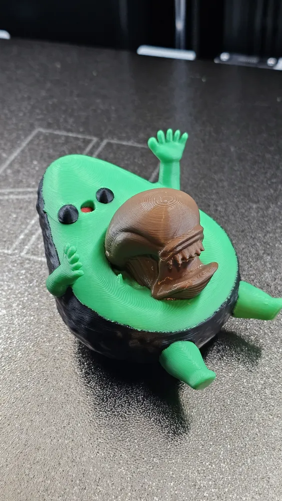 Avocado Xenomorph Alien Pit by EDDIEB3D_ MakerWorld: Download Free 3D ...