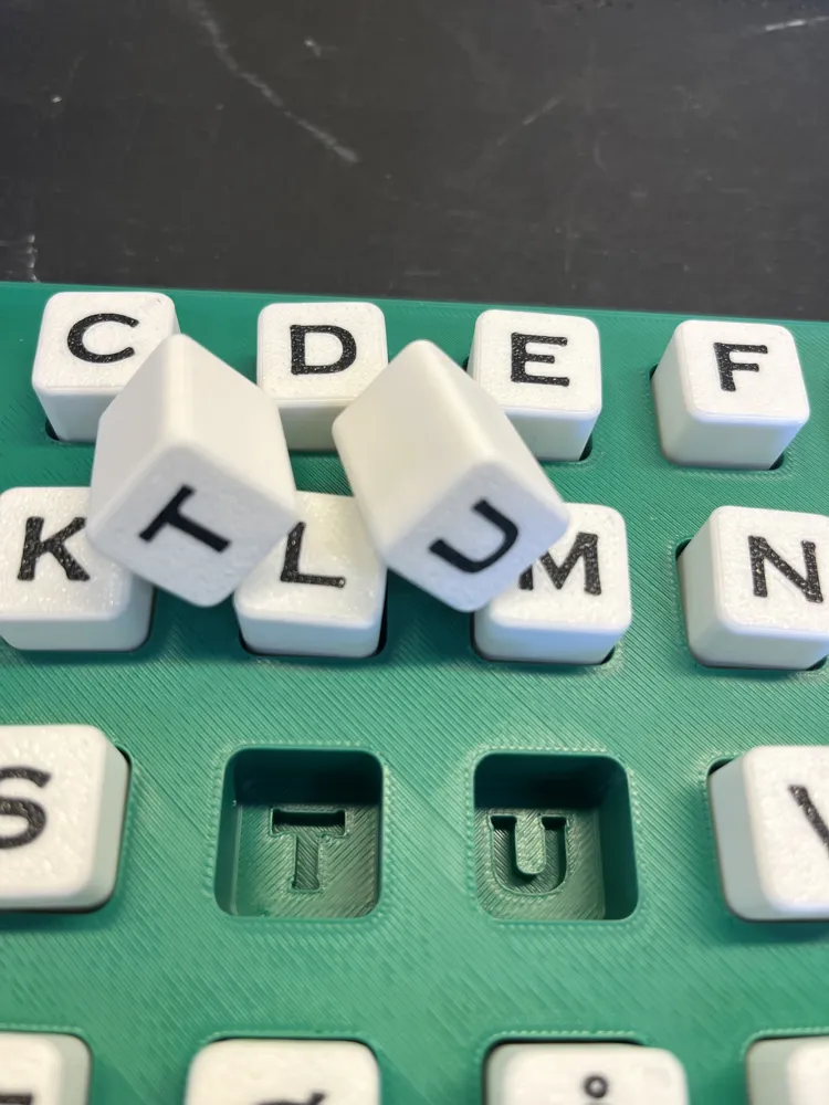 Multilanguage letters+numbers stamps for ceramics - Free 3D Print Model ...