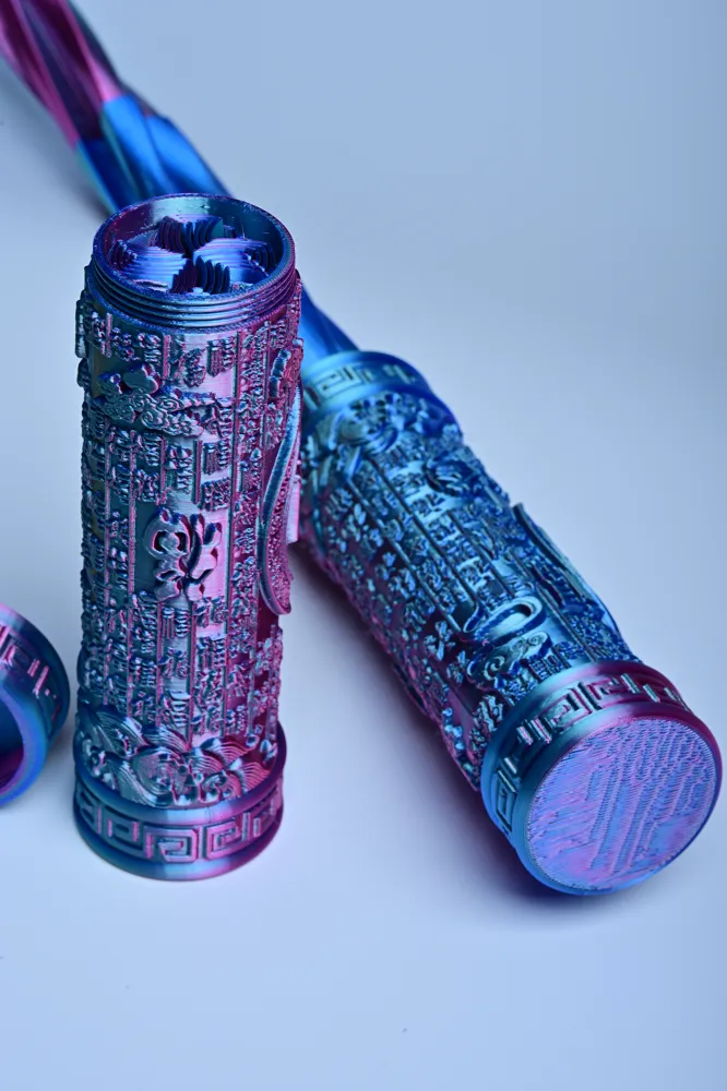 Myriad Blessings Telescopic Sword - Free 3D Print Model - MakerWorld