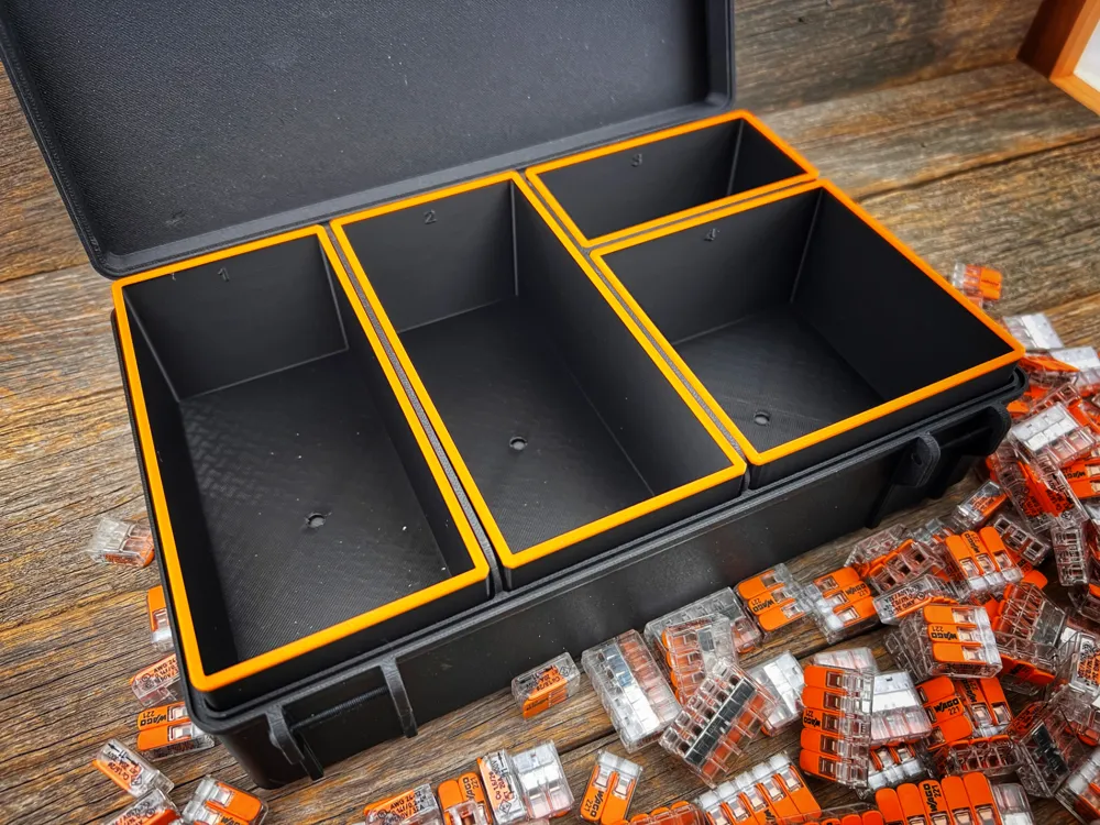 Compartments for WAGO Rugged Case by tgsparky77 MakerWorld: Download ...