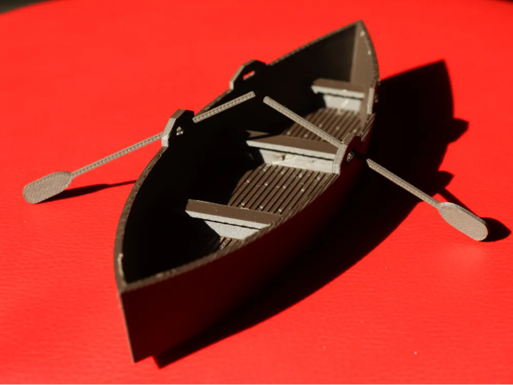 Mini rowing boat - classic, simple, timeless by PaperPlaneLab ...