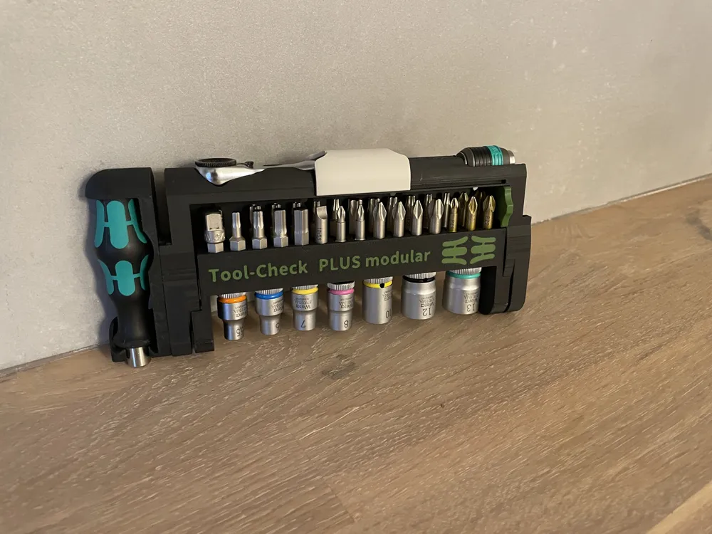 Wera Toolcheck Modular 813 Clip Holder - Free 3D Print Model - MakerWorld