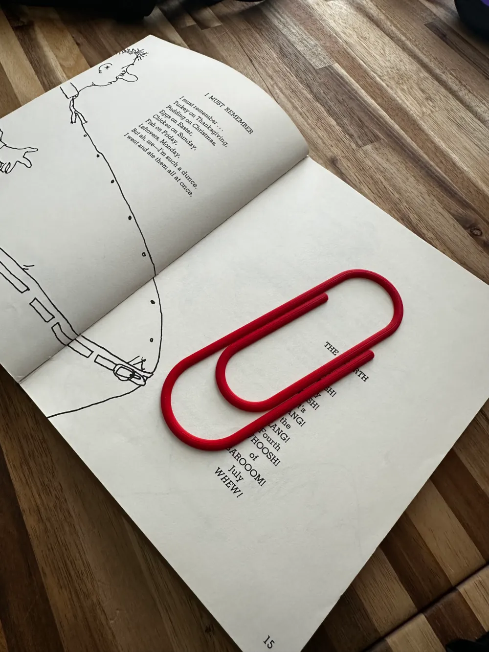 Paperclip Bookmark by InnovateITx - MakerWorld