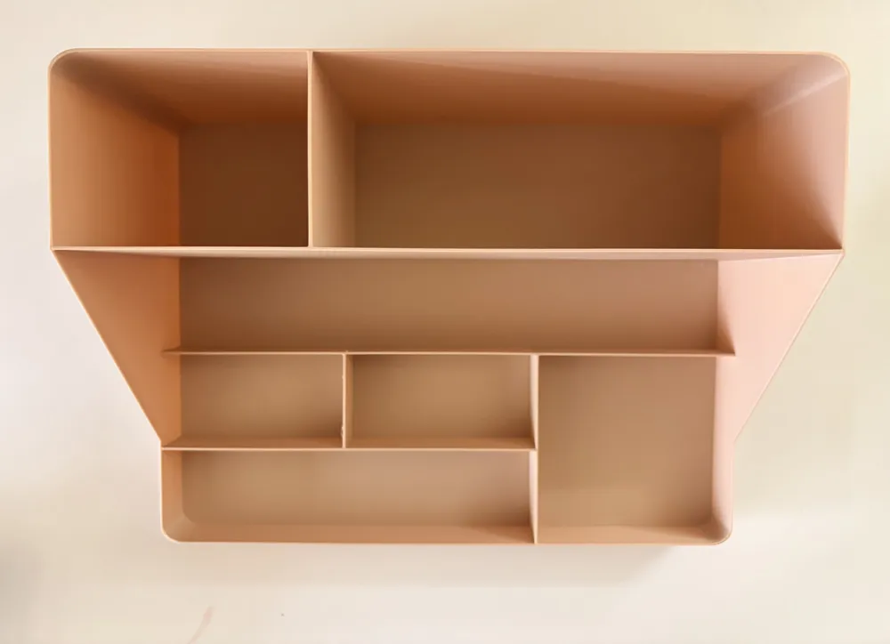 Multi-Compartment Desk Organizer - Free 3D Print Model - MakerWorld