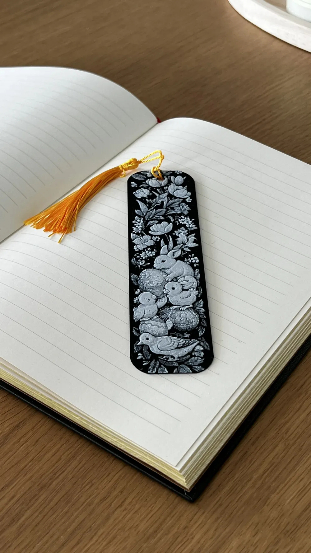 Cute Easter Bunny Hueforge Bookmark by Azi's Design - MakerWorld