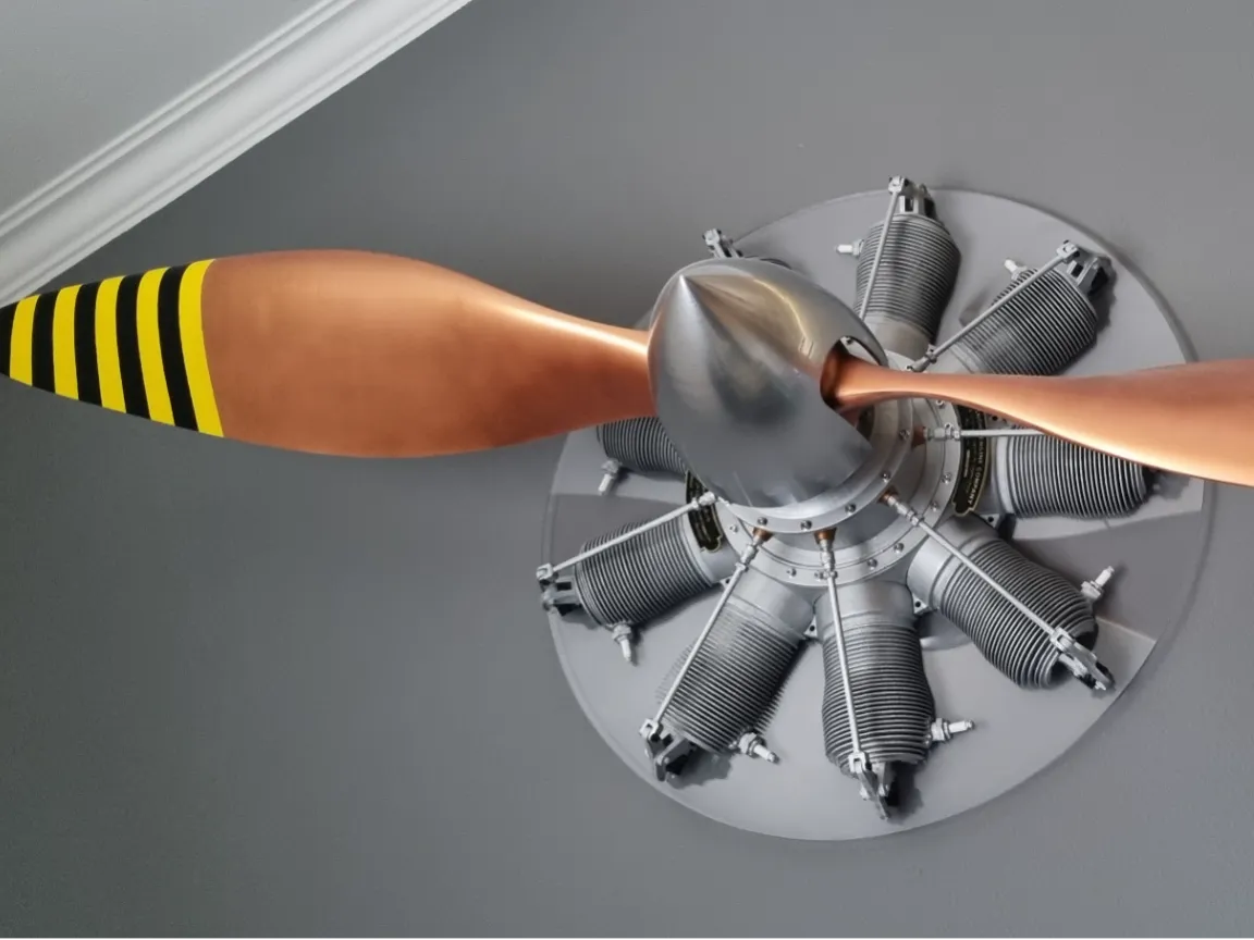 Vintage Radial Engine – Aircraft Radial Engine - Free 3D Print Model ...