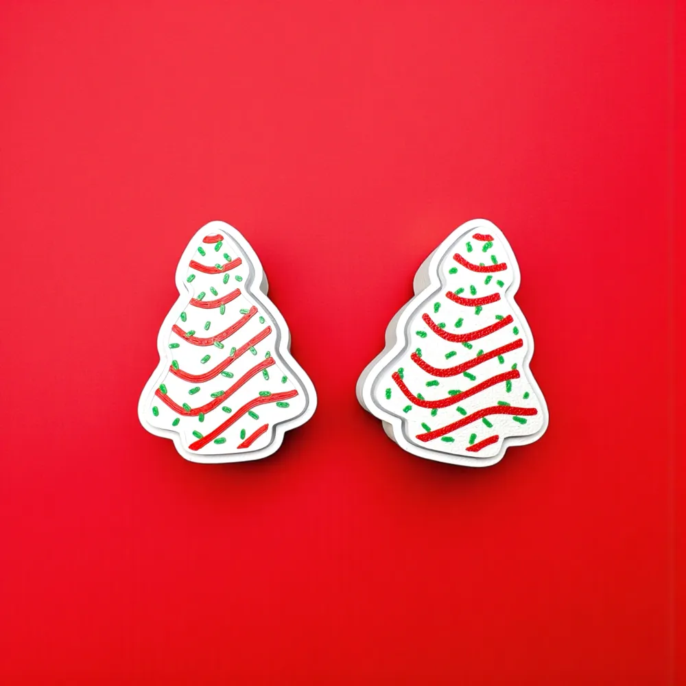 Christmas Tree Cake Clicker - Free 3D Print Model - MakerWorld