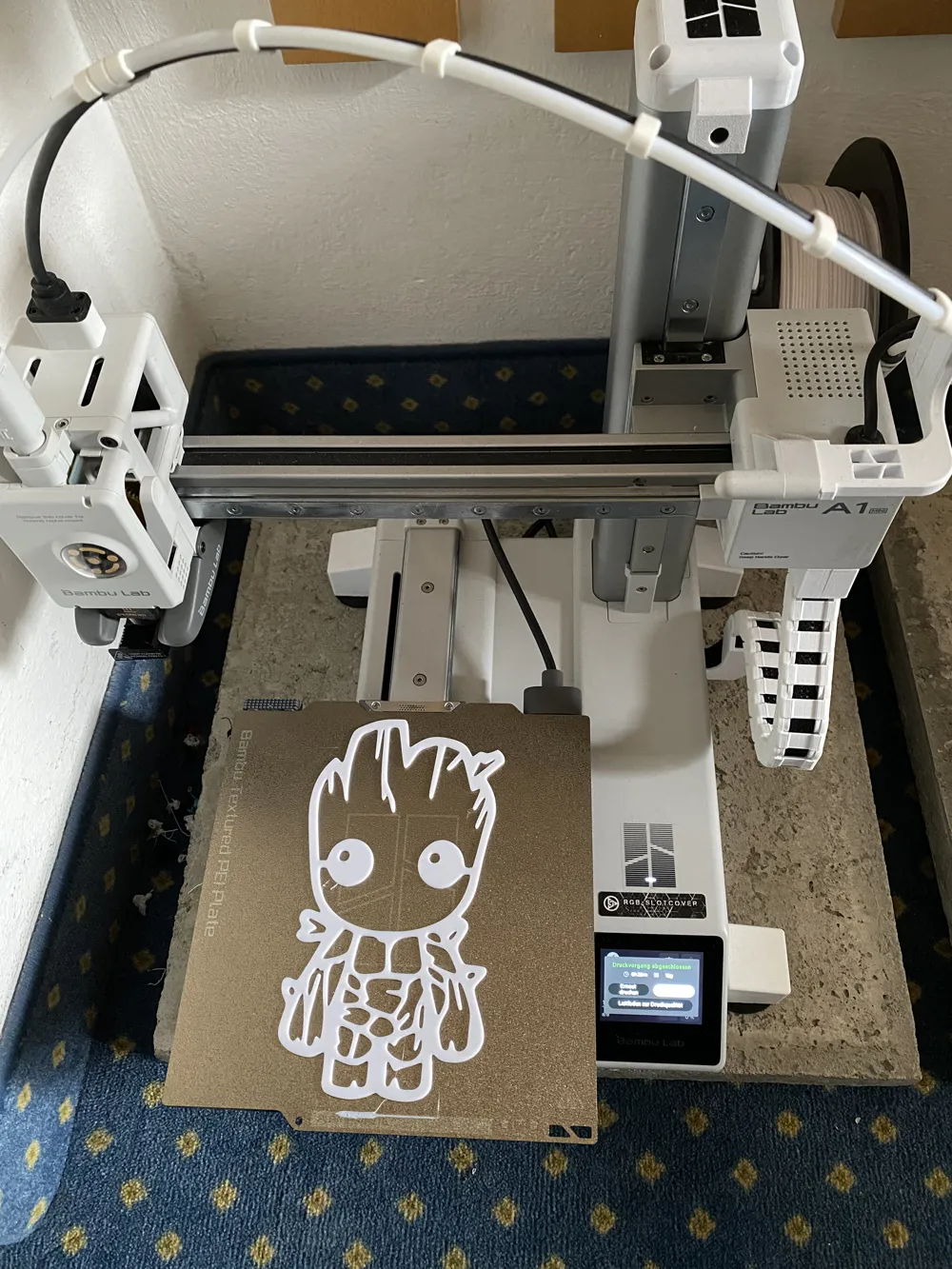 WallArt Baby Groot by rgb-Slotcover MakerWorld: Download Free 3D Models