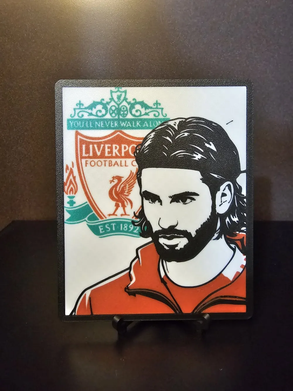Szoboszlai Dominik fan art – Alívio 2D do Liverpool - Modelo gratuito ...