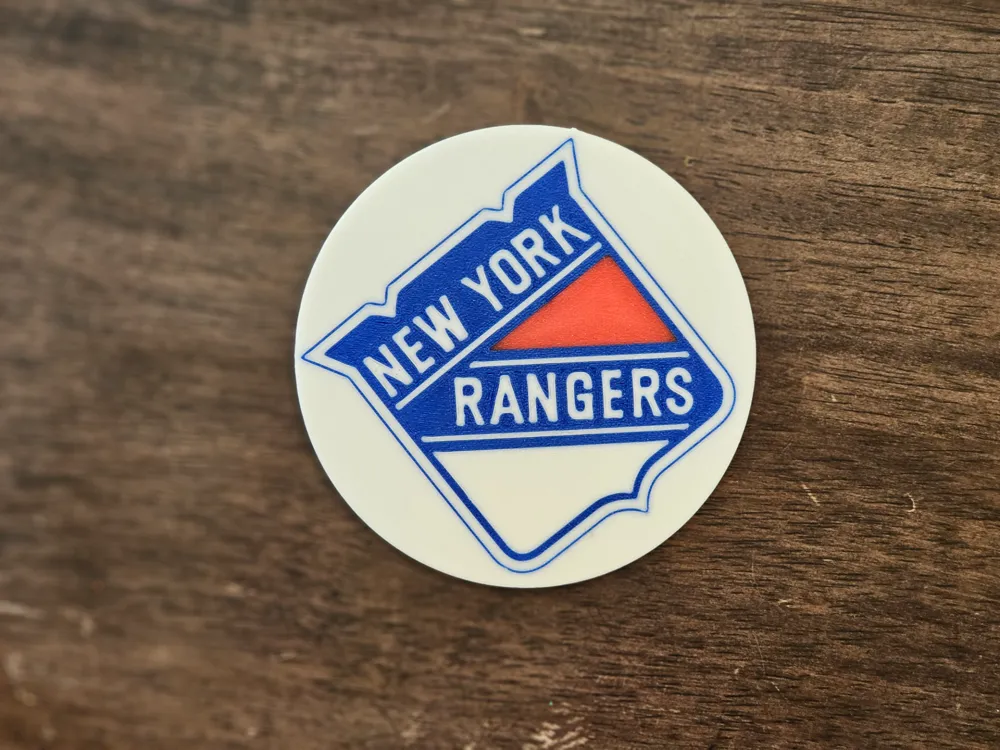 New York Rangers Coaster by miker73 - MakerWorld
