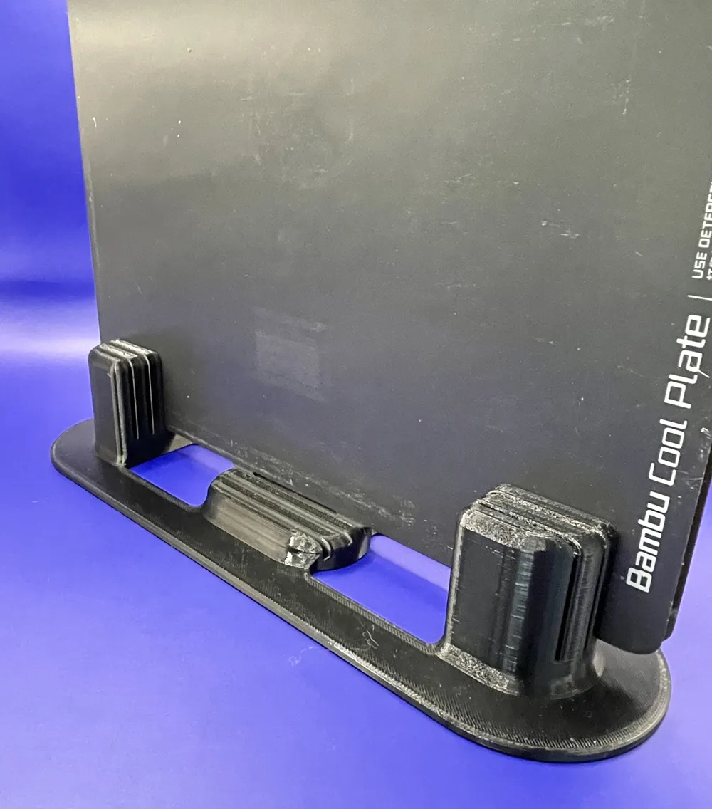 Bambu Lab steel sheet/bed plate holder by GuyH77 - MakerWorld
